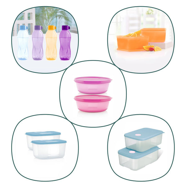 Tupperware Keep Tab 500ML Refrigerator Containers - Set of 4 ...