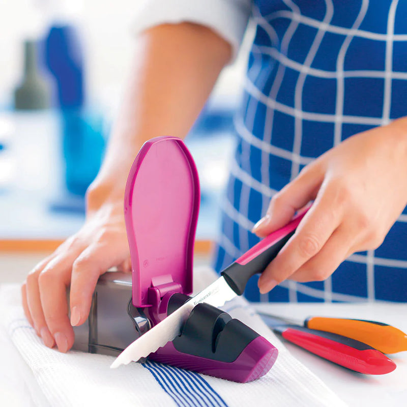 All in One Knife Sharpener Keep Your Knives Sharp Tupperware India Pvt Ltd